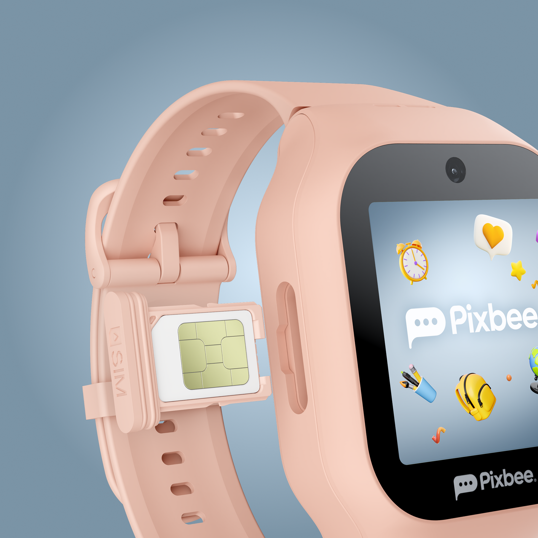 Pixbee Kids 4G Video Smart Watch - Pink – Pixbee AU